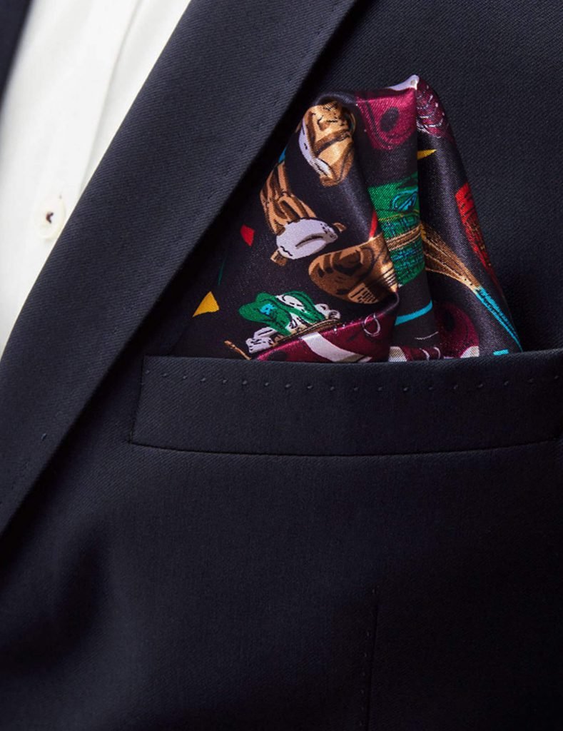 Brown EDGE Pocket Square - Buxstyle