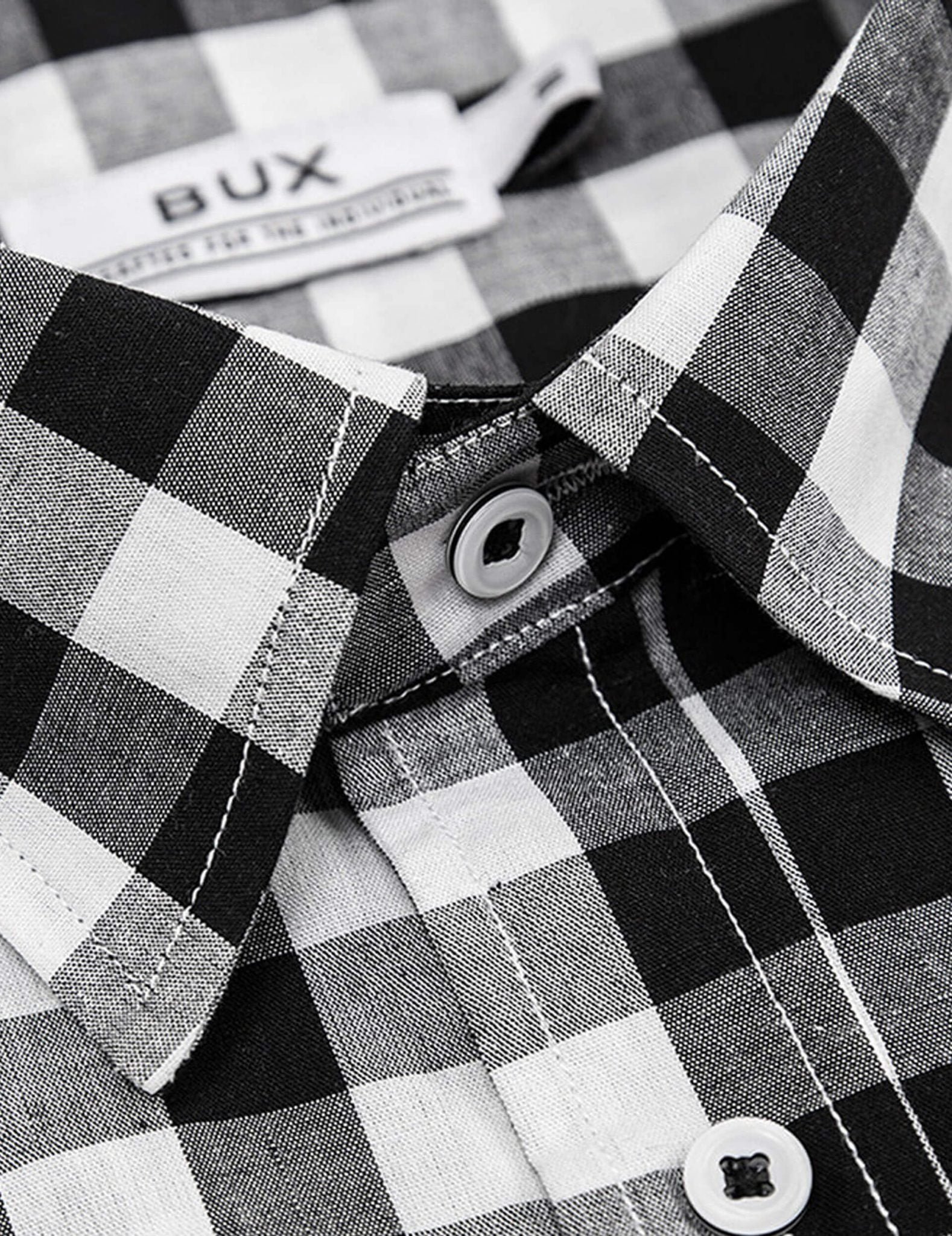 Wing Collar Evening Shirt - Buxstyle | Jacquard Cotton