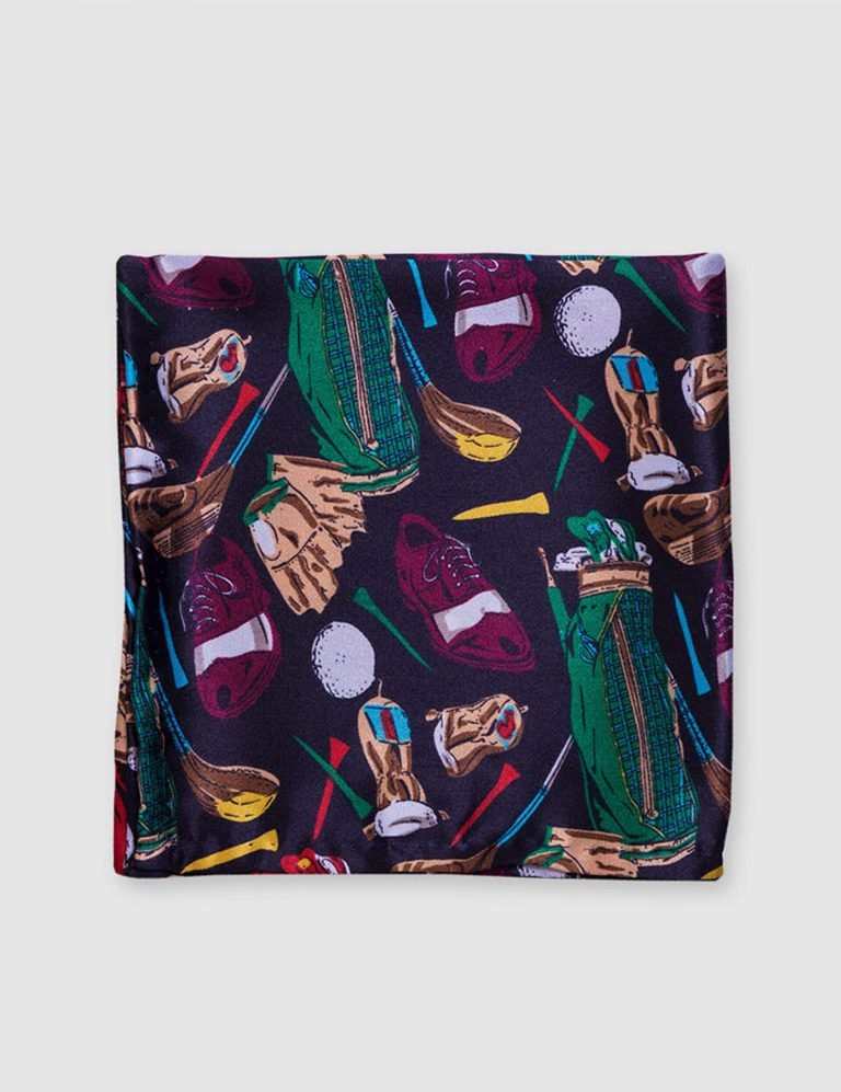 Brown EDGE Pocket Square - Buxstyle