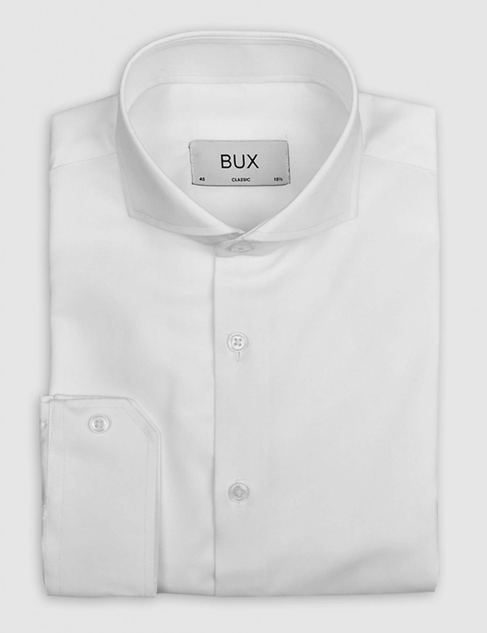 Wing Collar Evening Shirt - Buxstyle | Jacquard Cotton